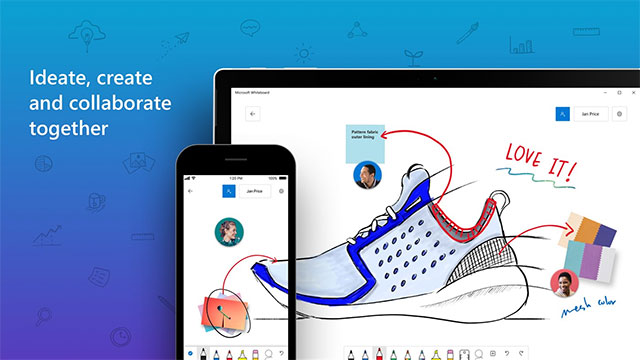 Microsoft Whiteboard - Ứng dụng bảng trắng online tiện lợi của Microsoft